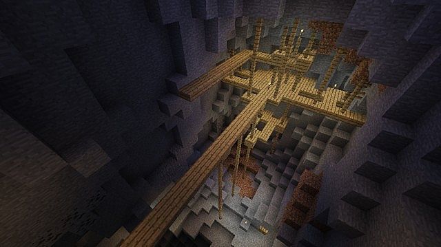 Dwarven Caves and Ruins Minecraft Map