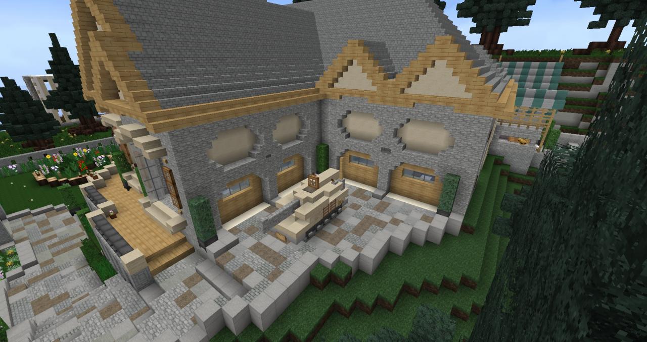 First Traditonal Mansion/Large House |WoK| Minecraft Map