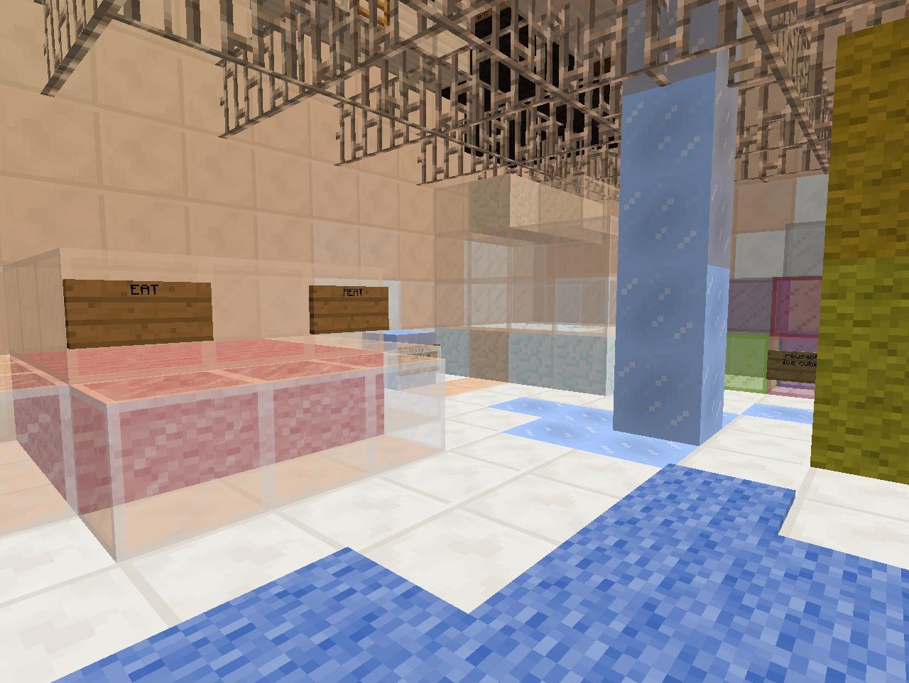 Inside my Freezer Minecraft Map