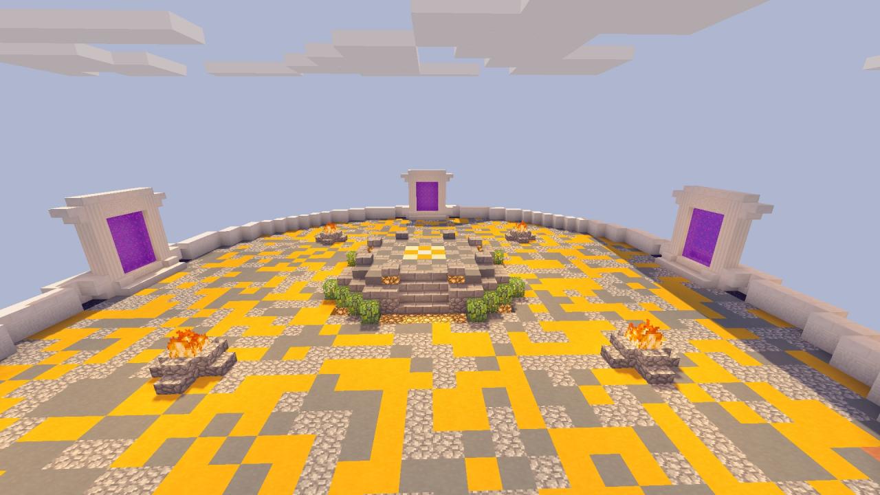 A Minigame Server Spawn! [Work In Progress] Minecraft Map