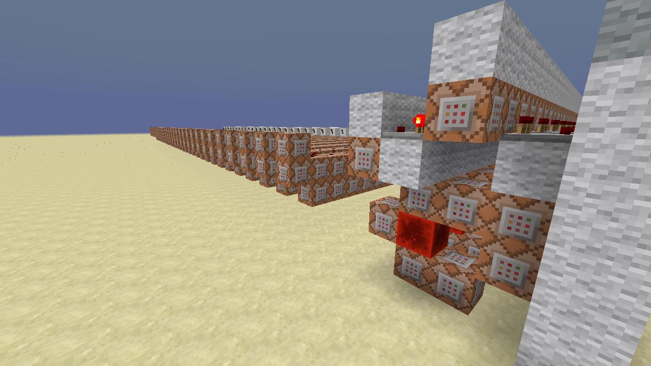 Very fast command block RAM Minecraft Map
