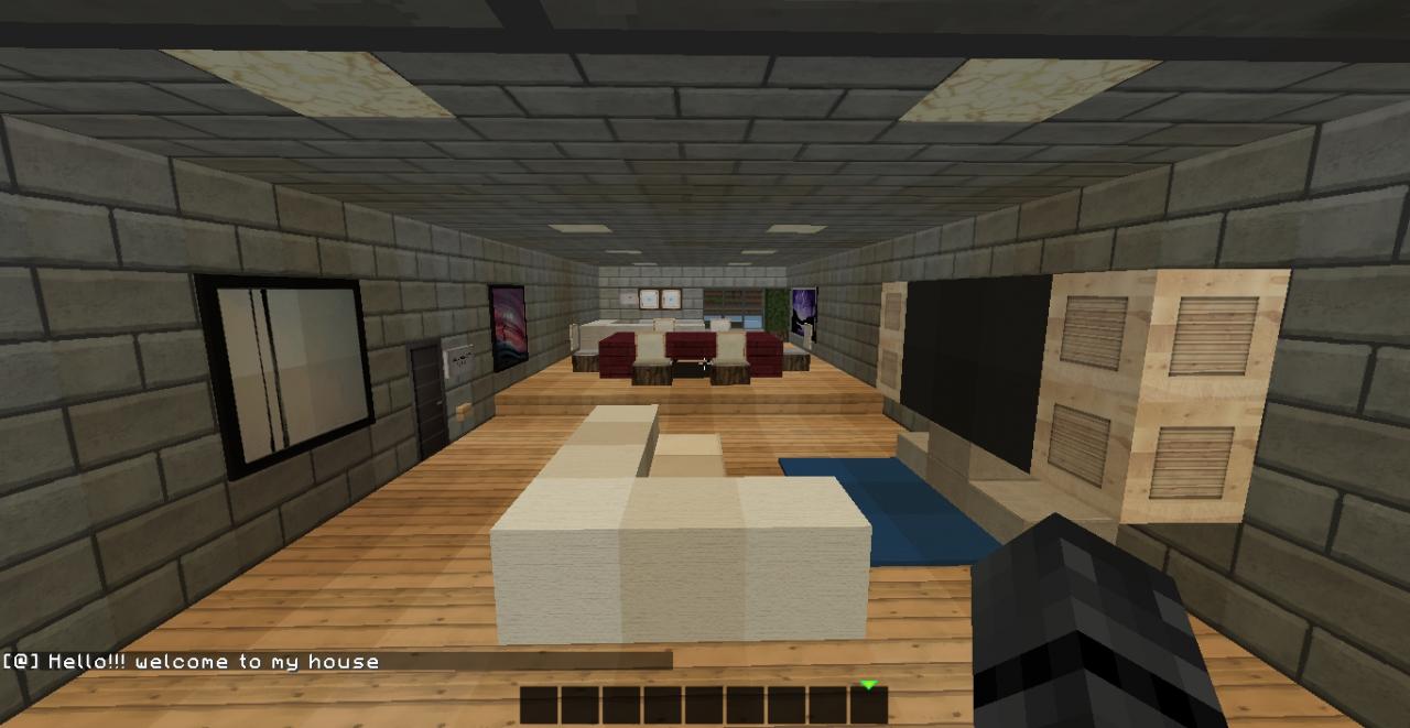 talking house Minecraft Map