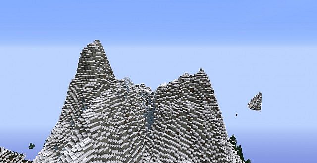 Chrystal Lake and the Oregon Mountains Minecraft Map
