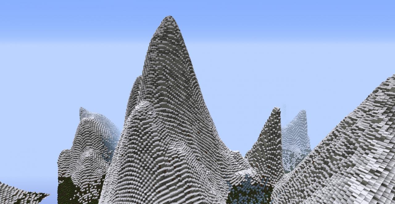 Chrystal Lake and the Oregon Mountains Minecraft Map