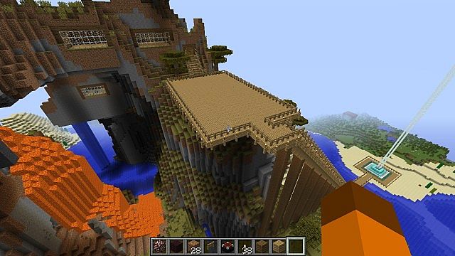 Mountain Base Minecraft Map