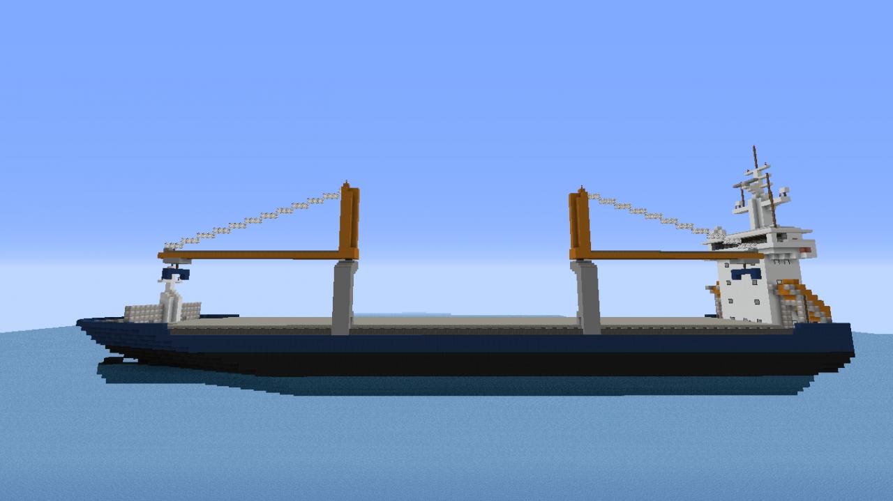 Container ship: MS Victory Minecraft Map