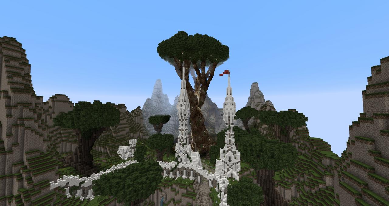 Elven Valley - Plot Minecraft Map