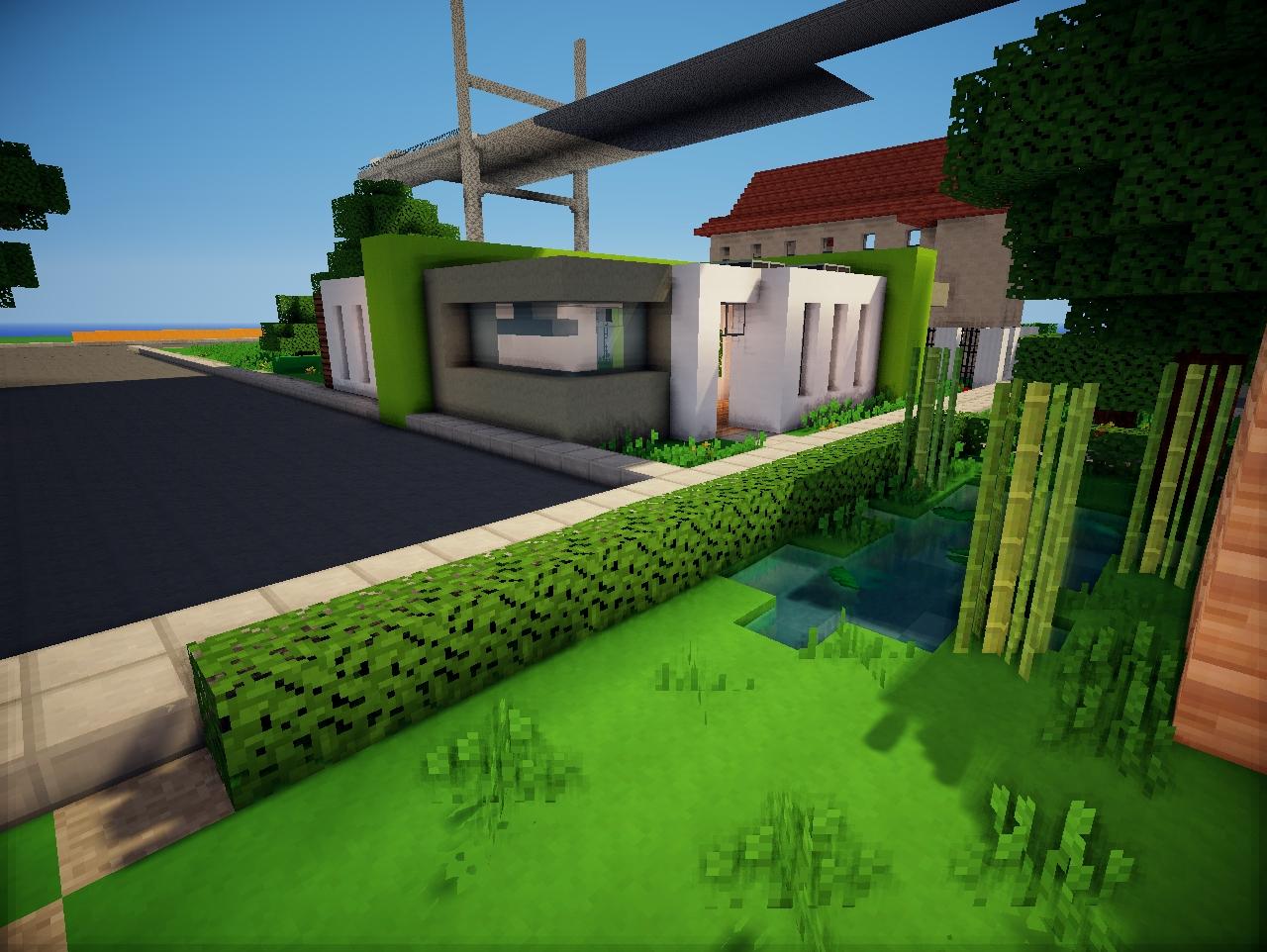 high-class Street - Utopia Modern Builds Minecraft Map