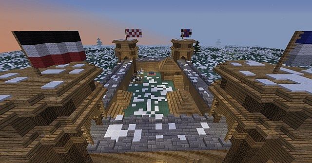 The Winter Castle Minecraft Map