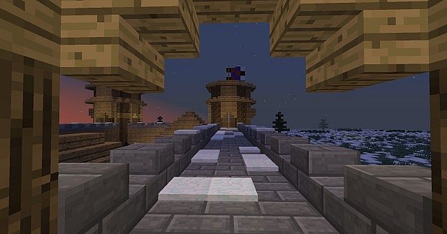The Winter Castle Minecraft Map