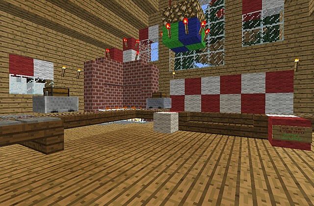 Santa's Workshop Minecraft Map