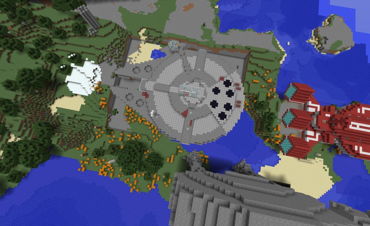 Star Wars World ALSO JOIN MY SERVER LOOK AT MY POST Minecraft Map