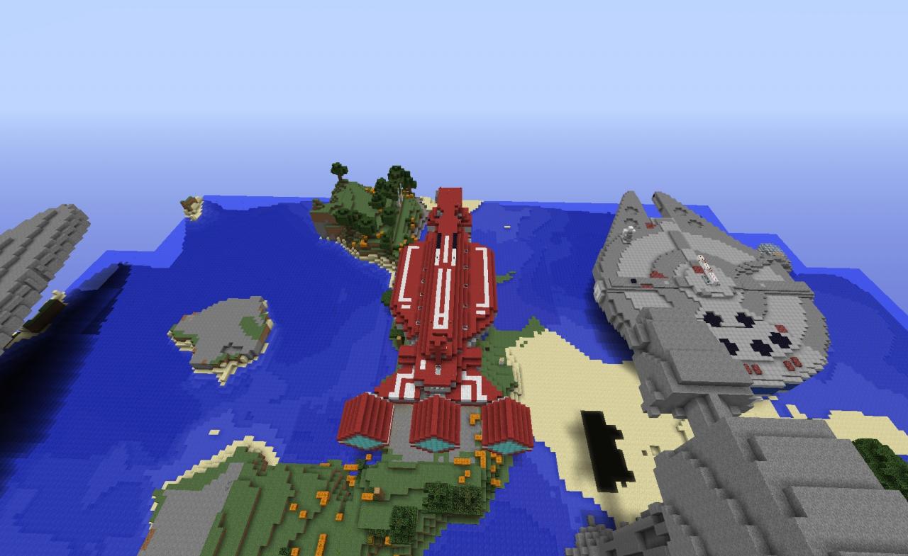 Star Wars World ALSO JOIN MY SERVER LOOK AT MY POST Minecraft Map