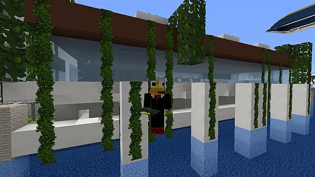 Simple Modern Cafe Minecraft Map