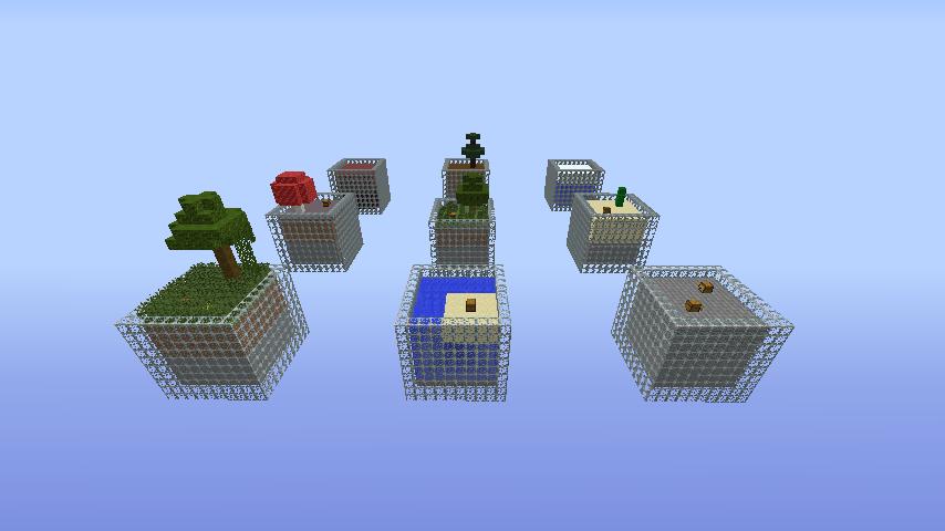 The 9 Blocks Survival Minecraft Map