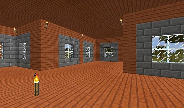 Random House on a Sahara Biome Minecraft Map