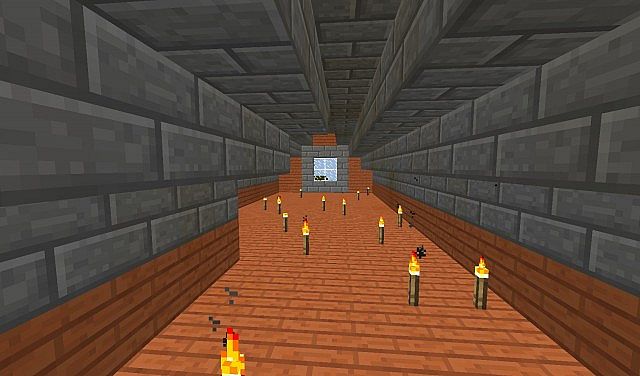 Random House on a Sahara Biome Minecraft Map