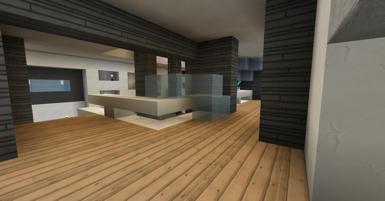 ~Blue~ [Modern House No.1] Minecraft Map