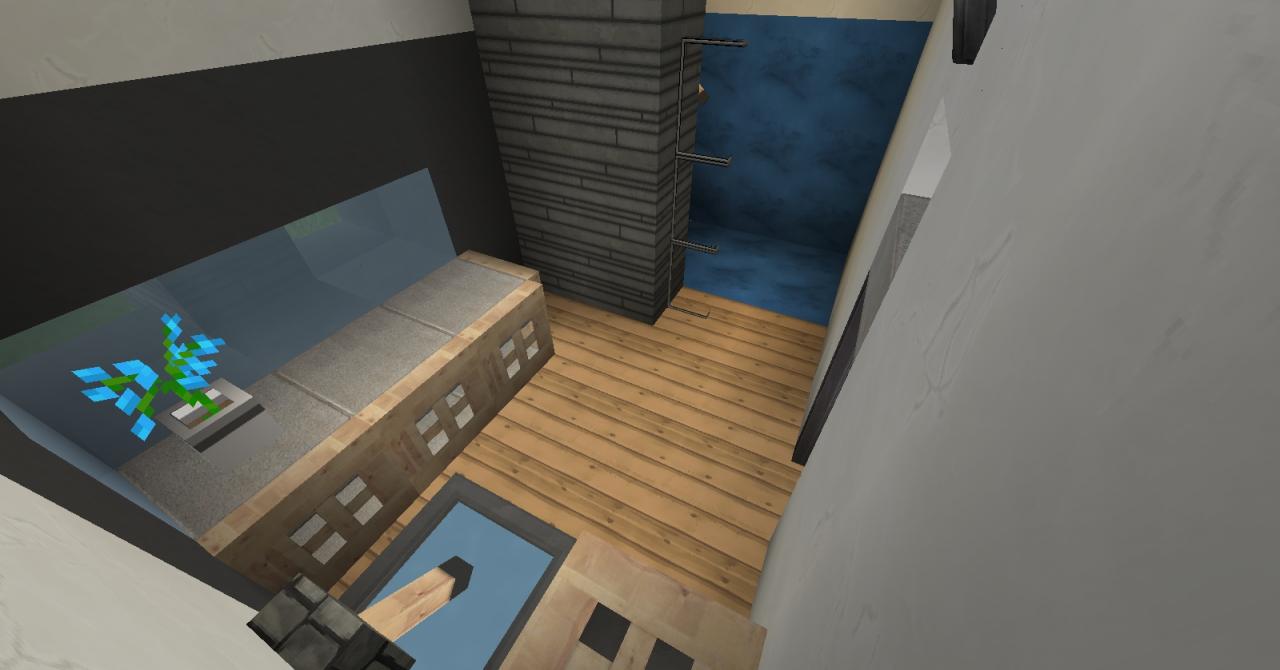 ~Blue~ [Modern House No.1] Minecraft Map