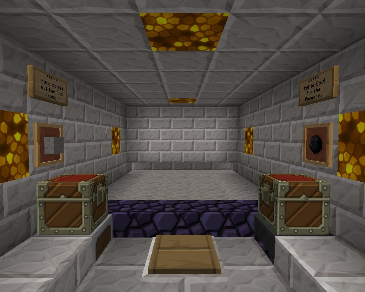 Automatic Cobble to Stone Farm Minecraft Map