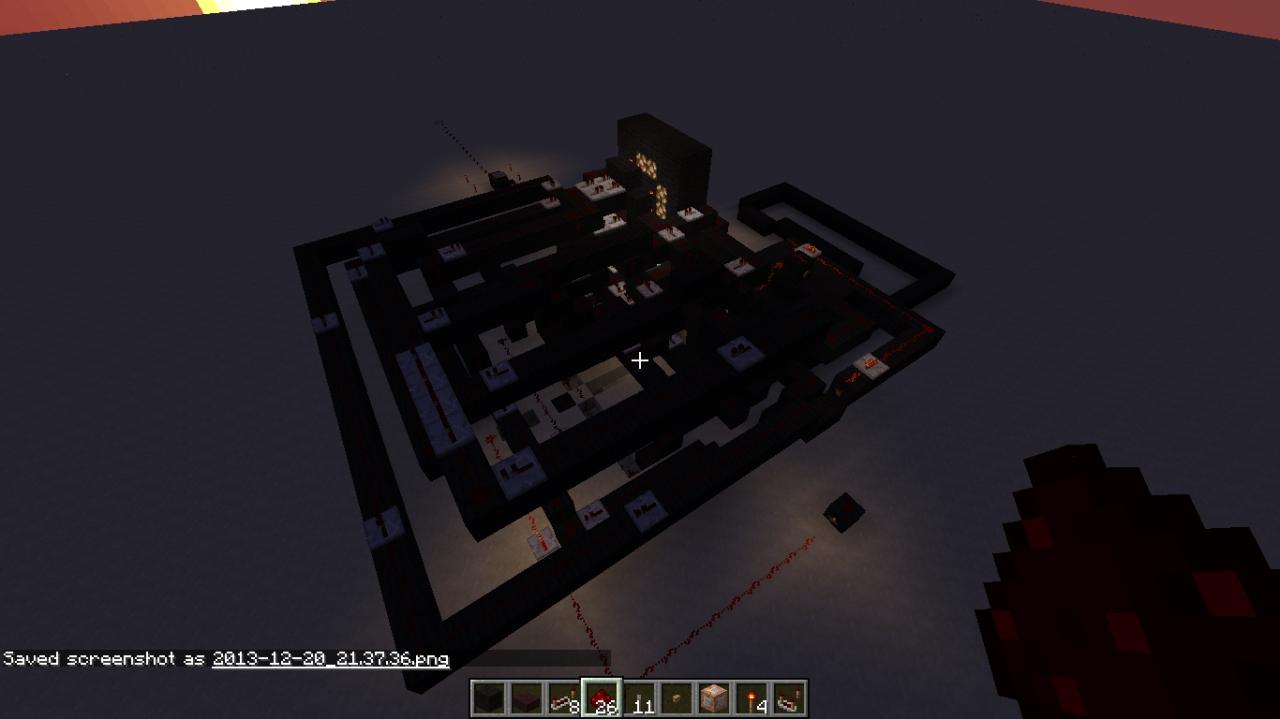redstone counter Minecraft Map