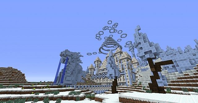 Ice Palace Minecraft Map