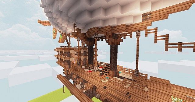 sailing ship Float Minecraft Project