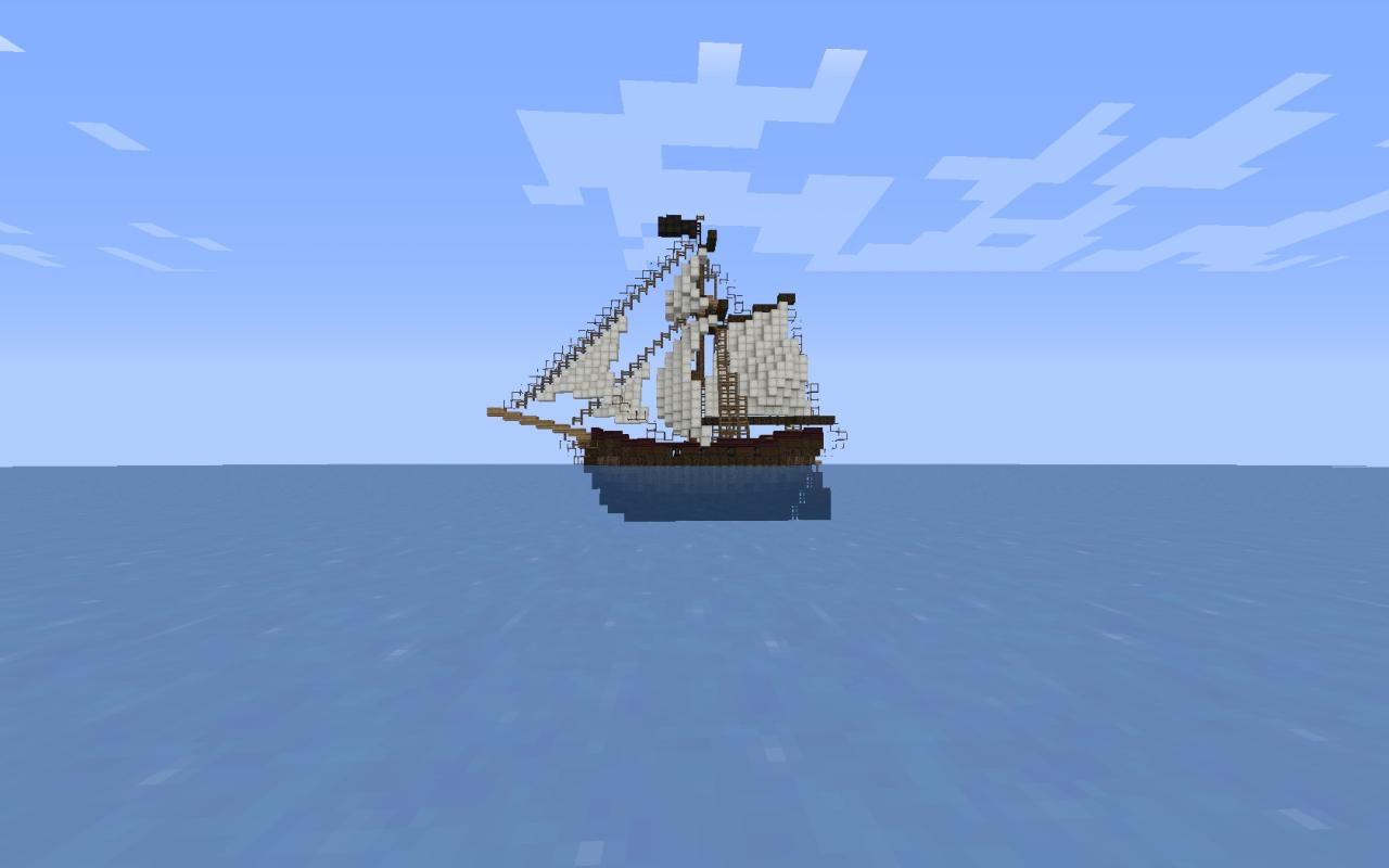 The Adventure (Pirate Sloop) Minecraft Map