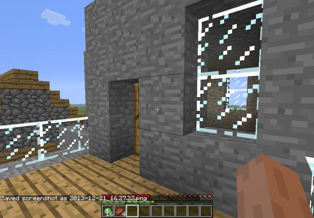 10x10 Modern House Minecraft Map