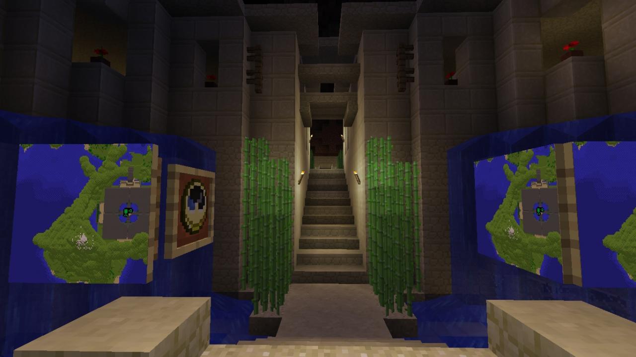 Small server spawn Minecraft Map