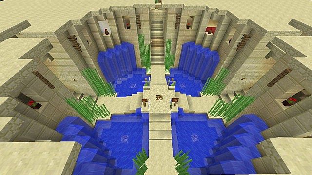 Small server spawn Minecraft Map