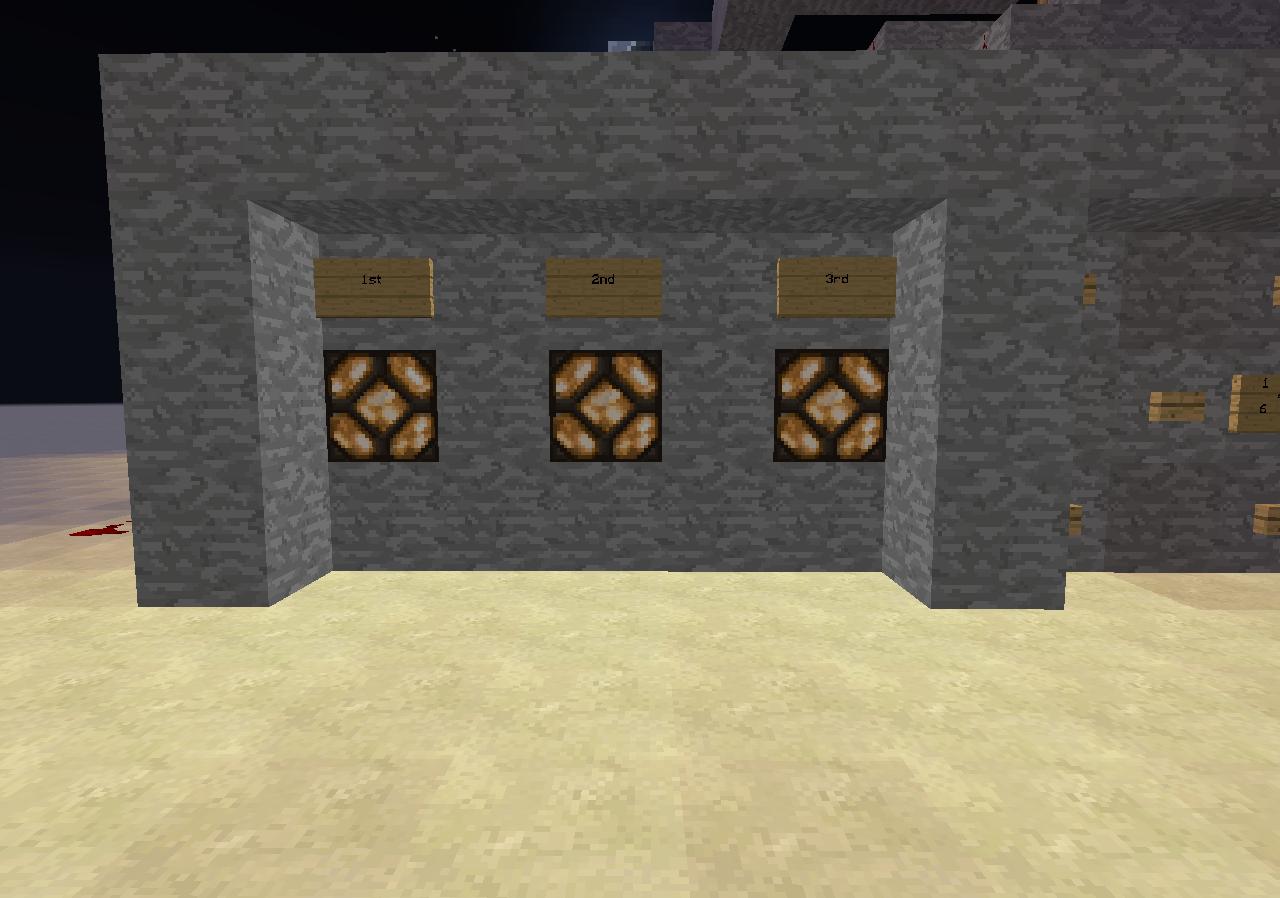 Really complex redstone code door Minecraft Map