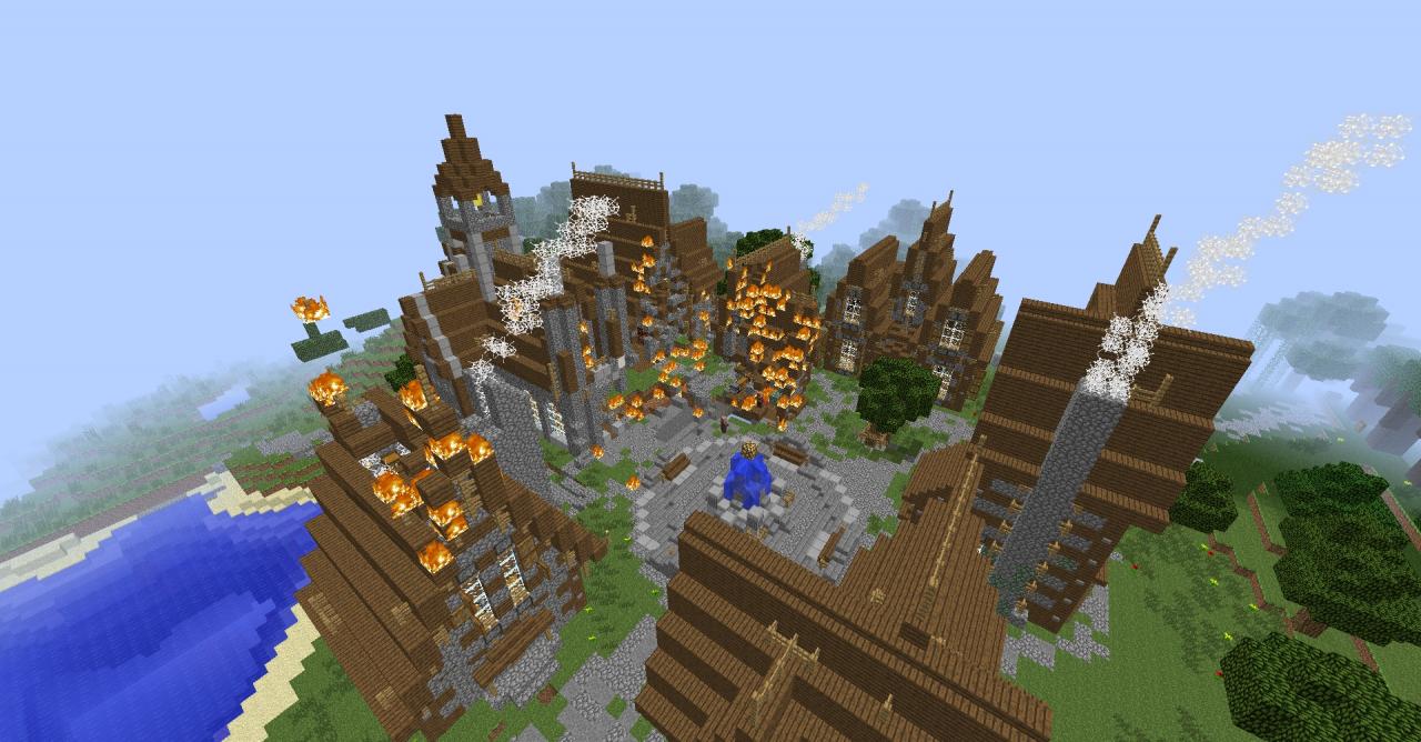 Awesome Meteor in minecraft! Minecraft Map