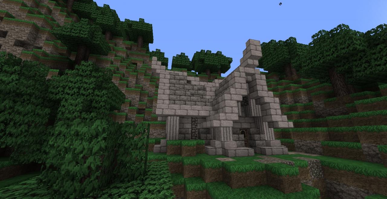 Elven Temple Spawn Minecraft Map
