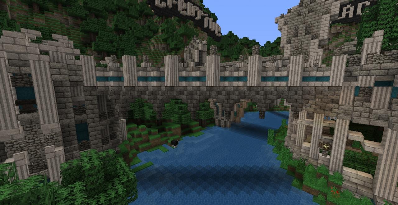 Elven Temple Spawn Minecraft Map