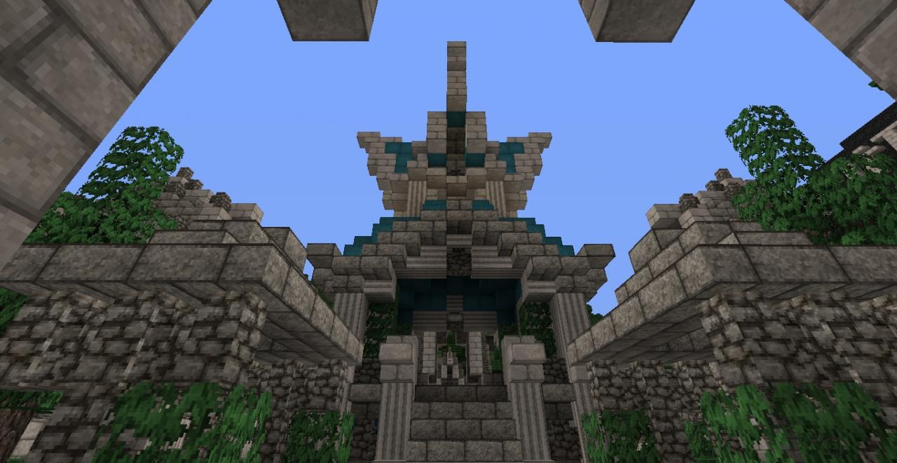Elven Temple Spawn Minecraft Map