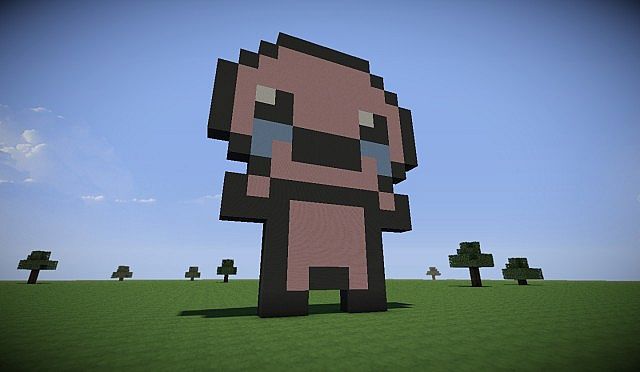 The binding of Isaac Minecraft Map
