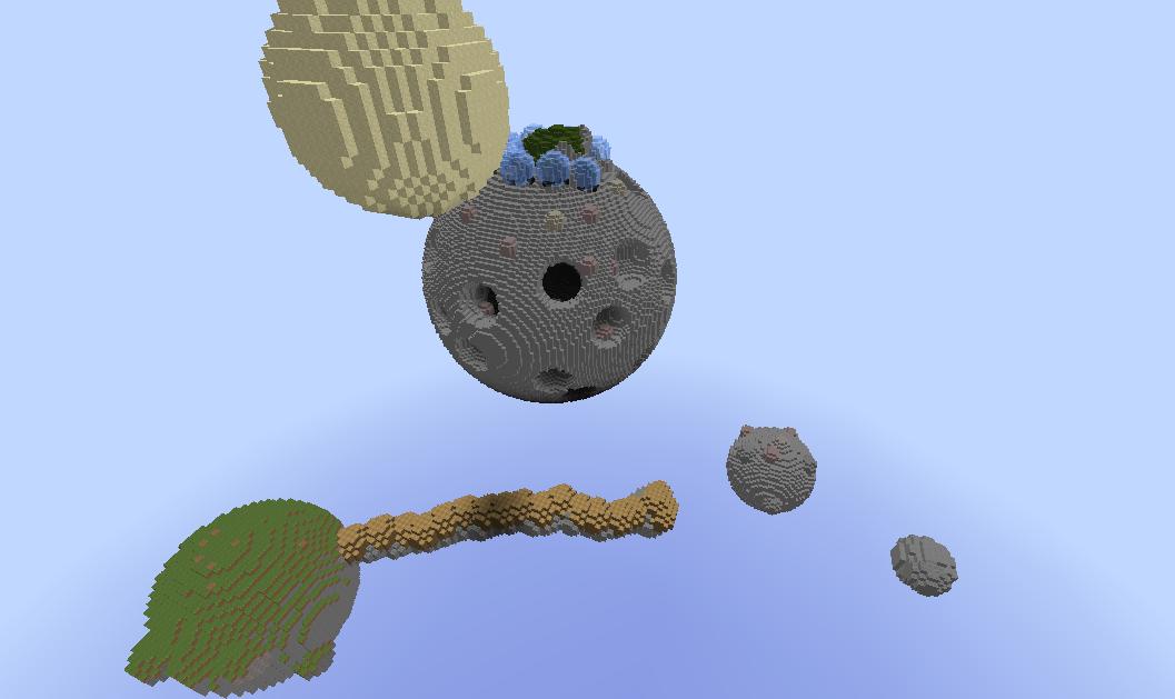 Map pvp,Rush : Planetacraft Minecraft Map