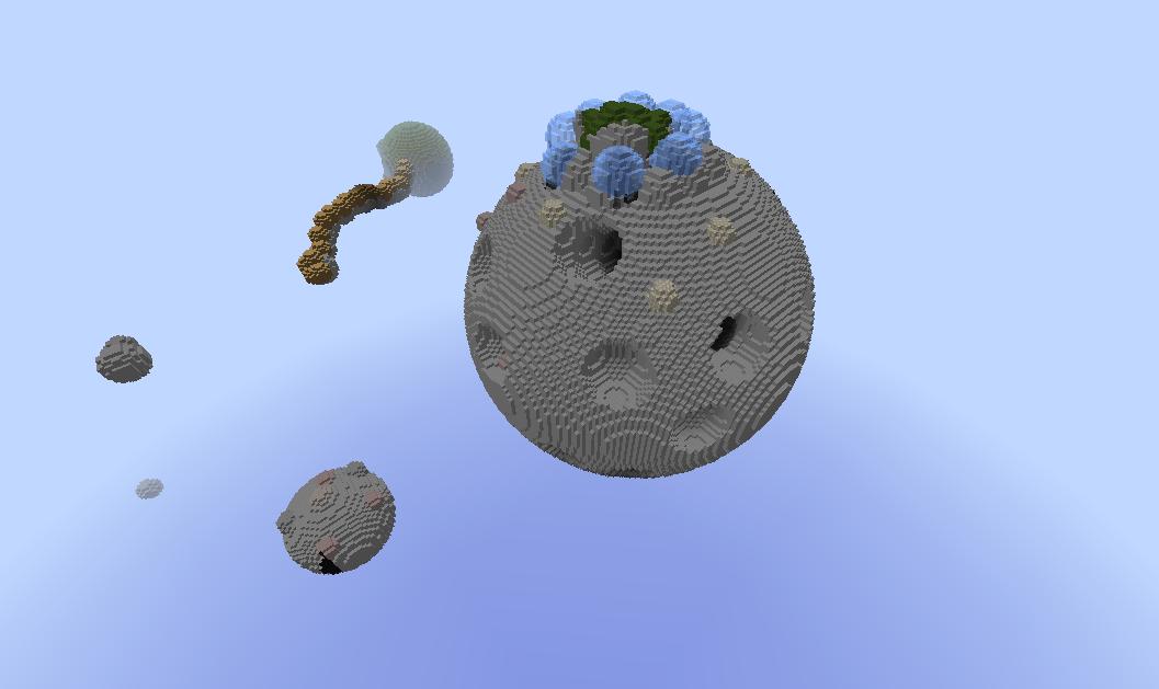 Map pvp,Rush : Planetacraft Minecraft Map