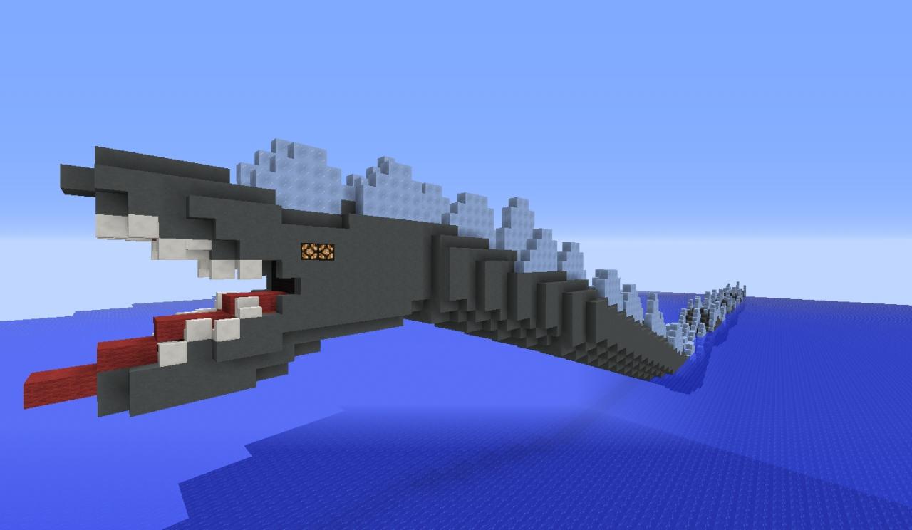 Giant Sea Monster (280+ Blocks long) + Download Minecraft Map