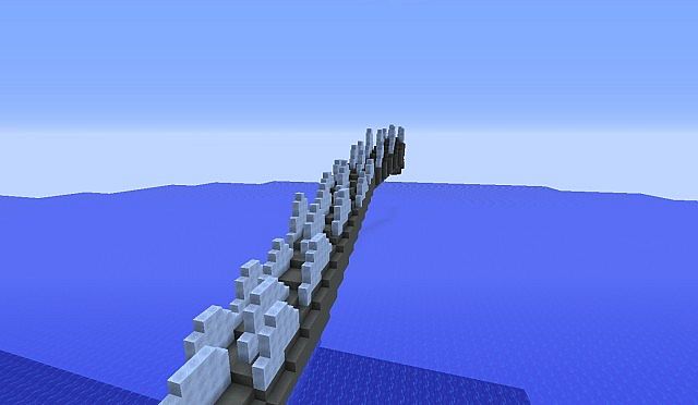 Giant Sea Monster (280+ Blocks long) + Download Minecraft Map