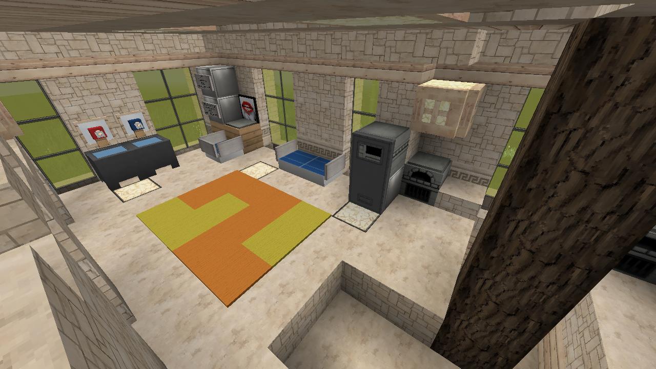 Minecraft: Modern Cave House Minecraft Map