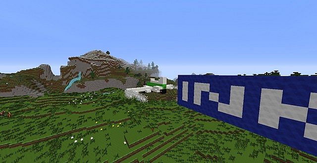 Stunt/Commercial Plane Minecraft Map