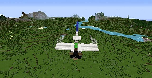 Stunt/Commercial Plane Minecraft Map