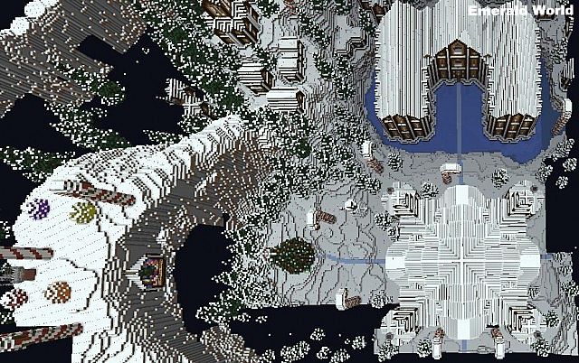 Gingerbread Village [Christmas/Holiday Map] Minecraft Map