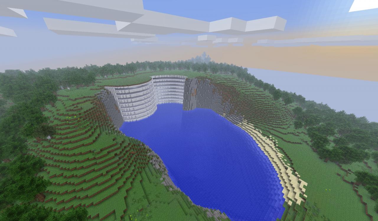 lakeside resort Minecraft Map