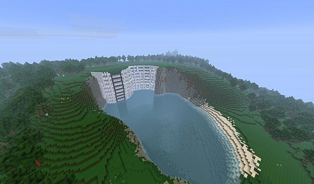 lakeside resort Minecraft Map