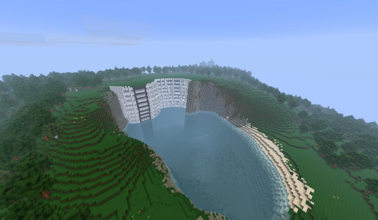 lakeside resort Minecraft Map