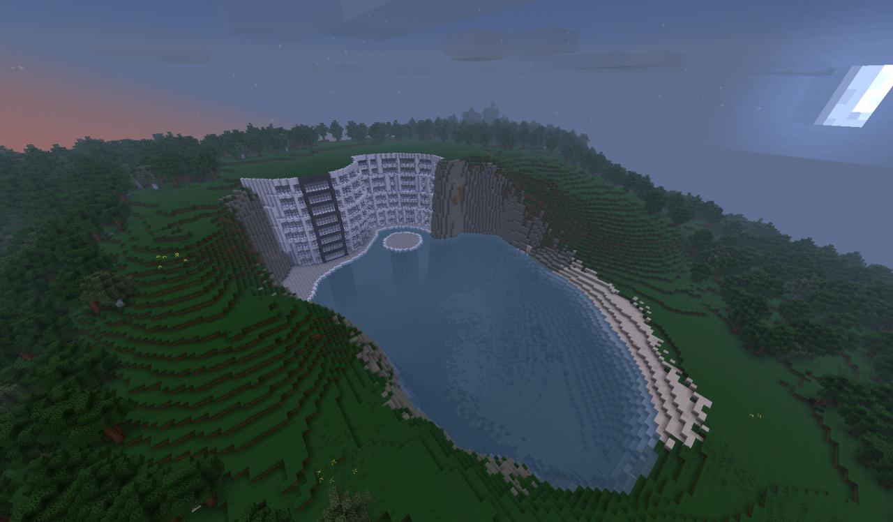lakeside resort Minecraft Map