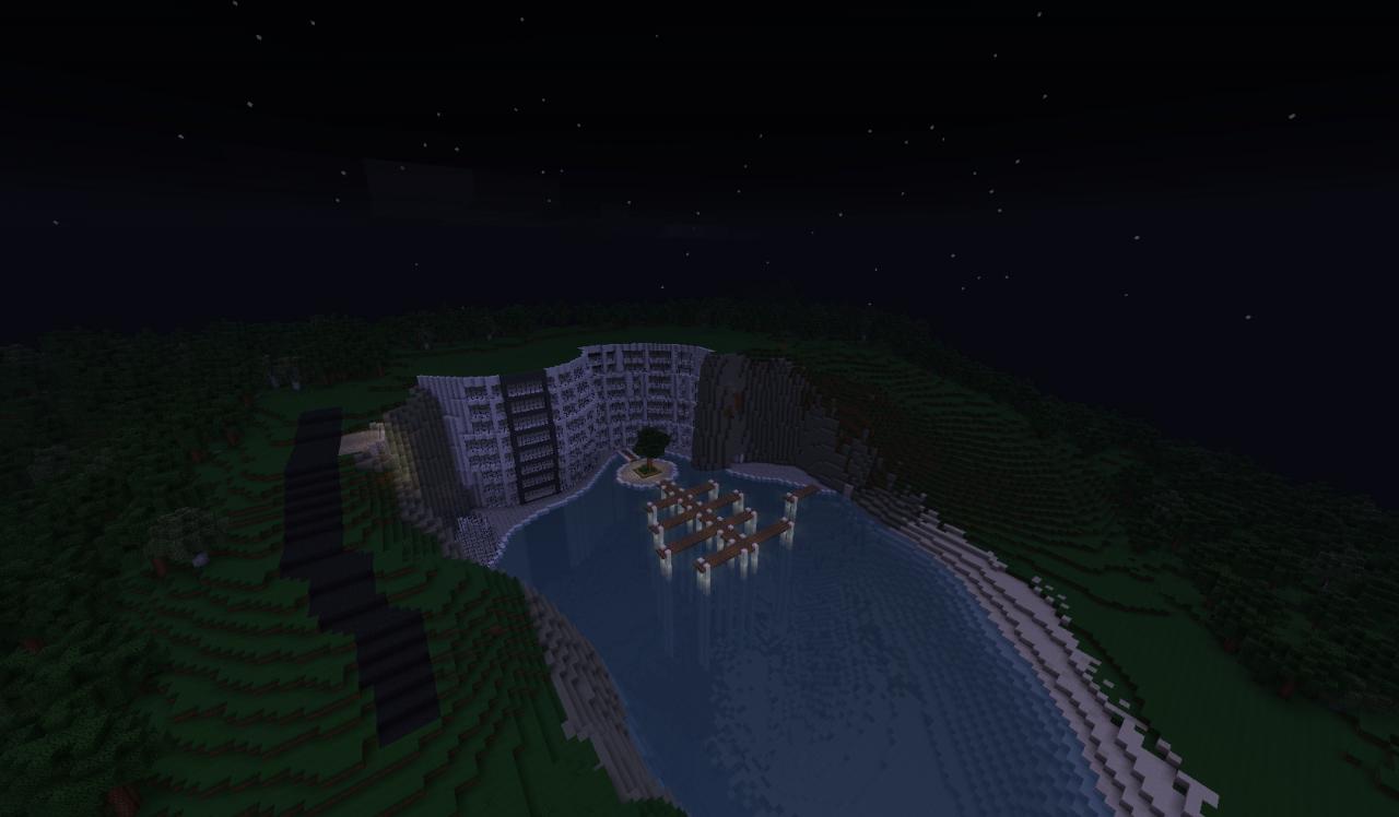 lakeside resort Minecraft Map
